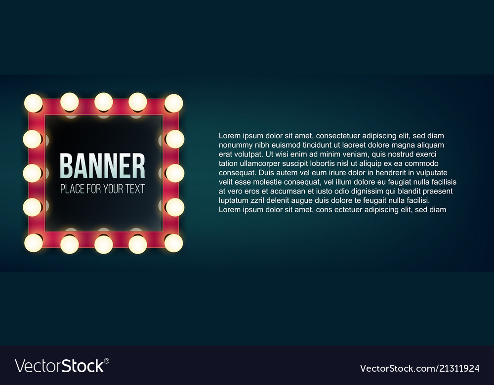 Creative makeup frame Royalty Free Vector Image