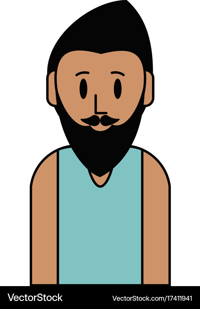 Young happy man icon image Royalty Free Vector Image