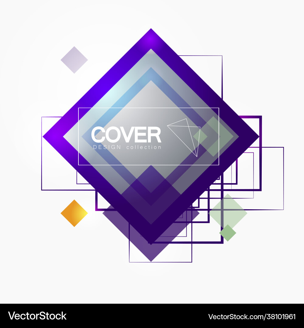 Squares lines great design for any purposes Vector Image