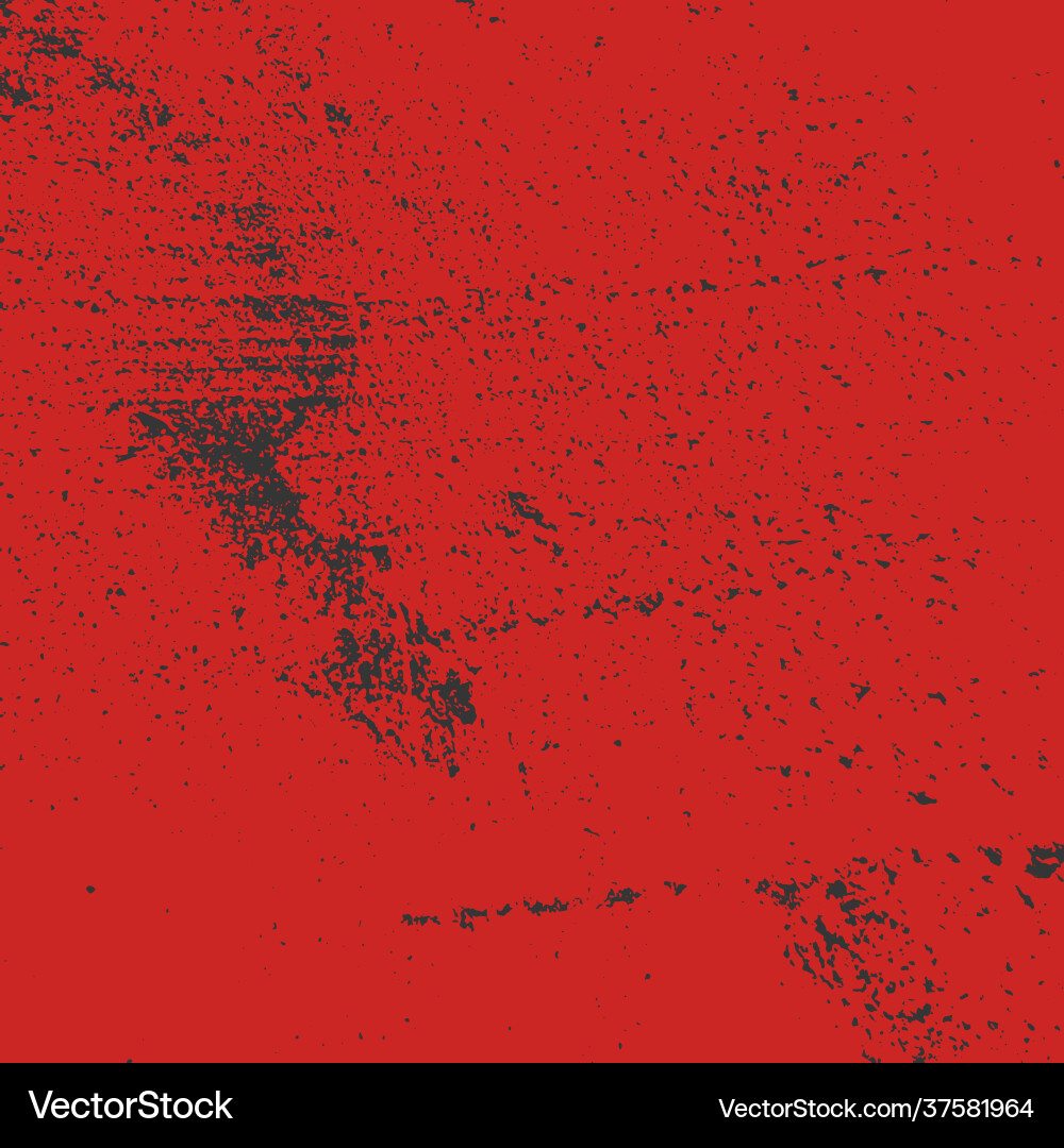 Red grunge distressed background for your design Vector Image