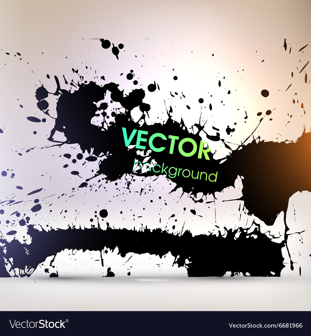 Paint splash background Royalty Free Vector Image