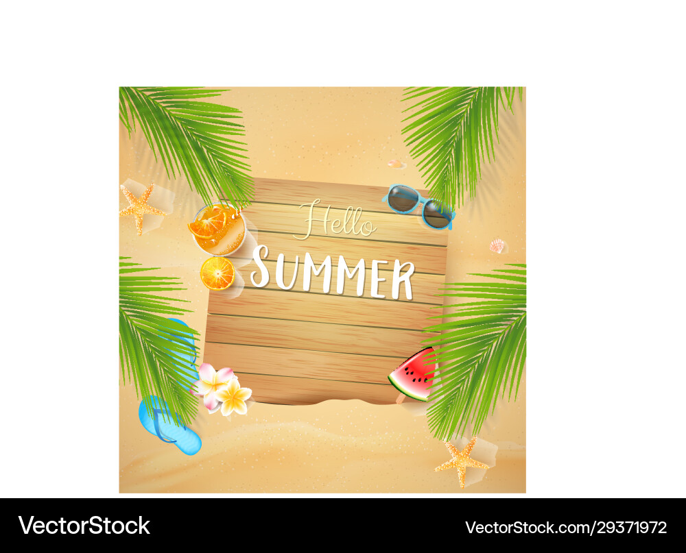Abstract background summer sand beach 001 Vector Image