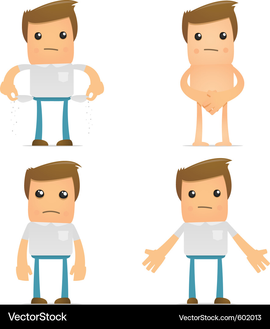 Cartoon man Royalty Free Vector Image - VectorStock