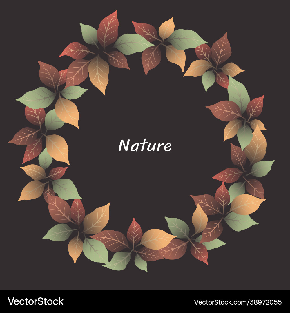 Colorful fall leaves for thanksgiving Royalty Free Vector