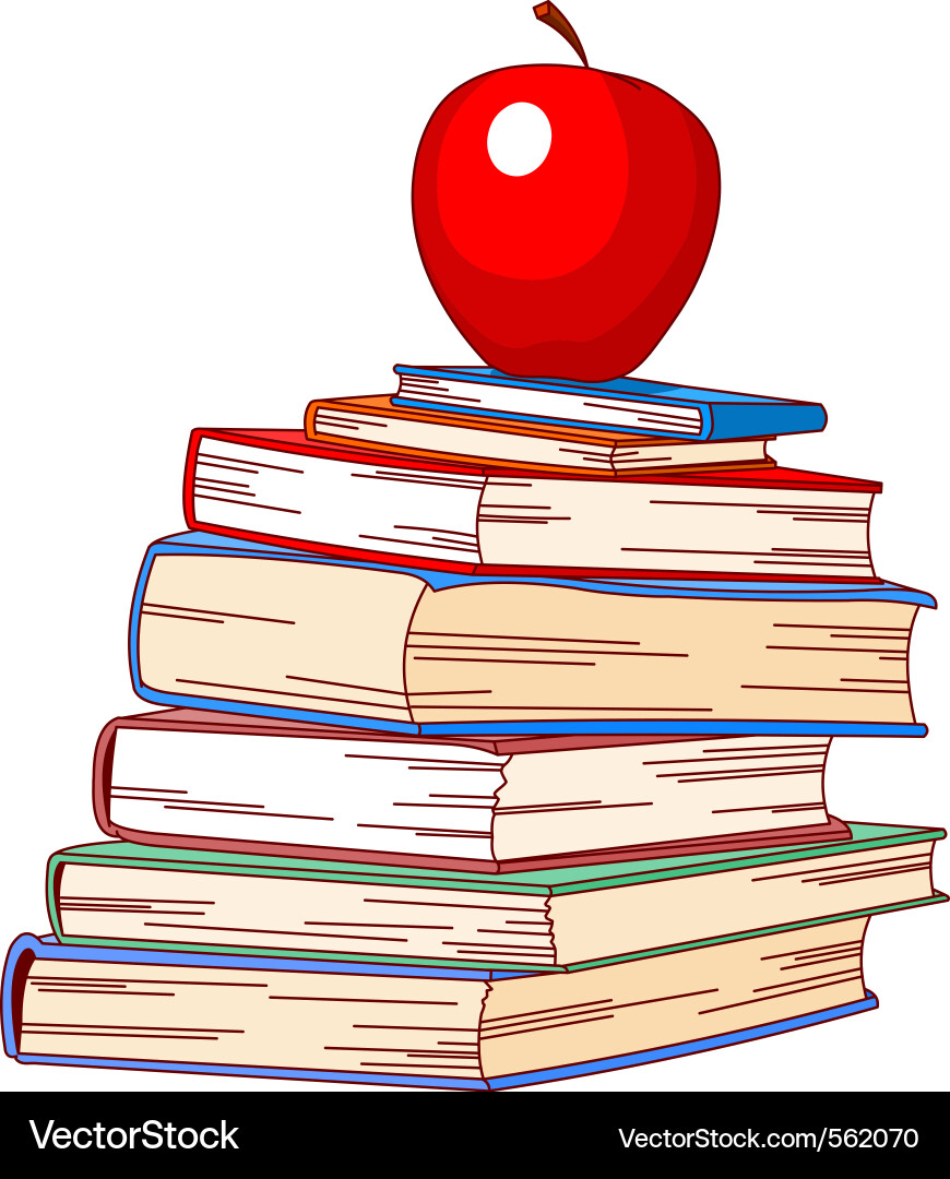 School books Royalty Free Vector Image - VectorStock