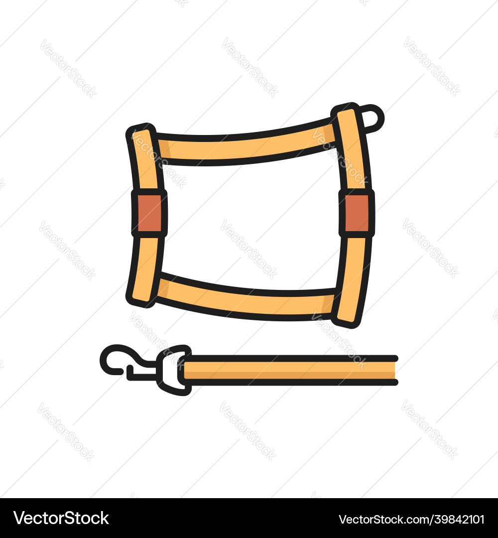 Cats harness isolated pets adjustable accessory Vector Image