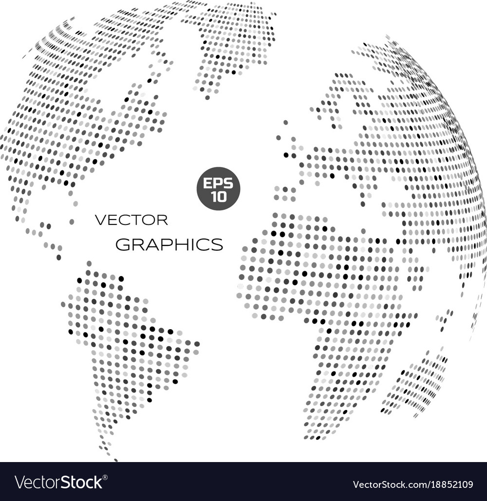 Abstract globe Royalty Free Vector Image - VectorStock