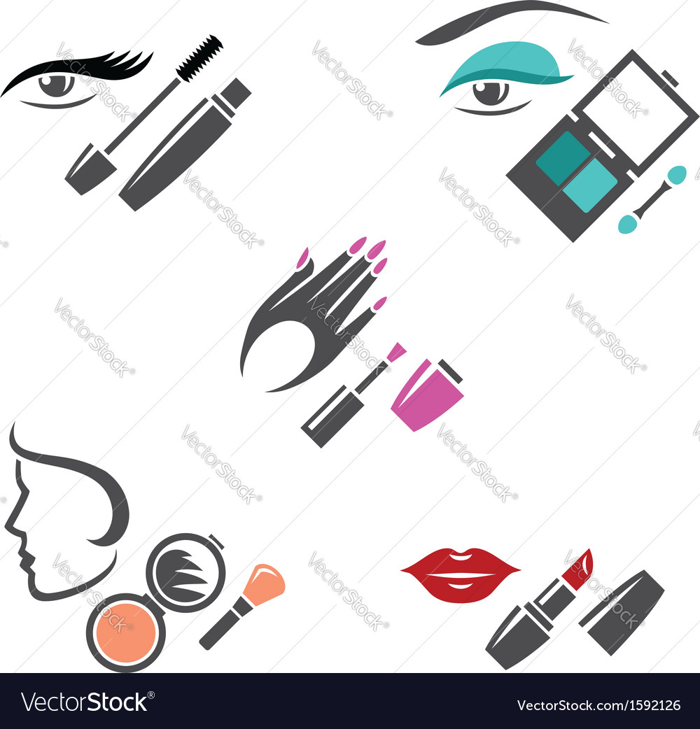 Makeup Royalty Free Vector Image - VectorStock