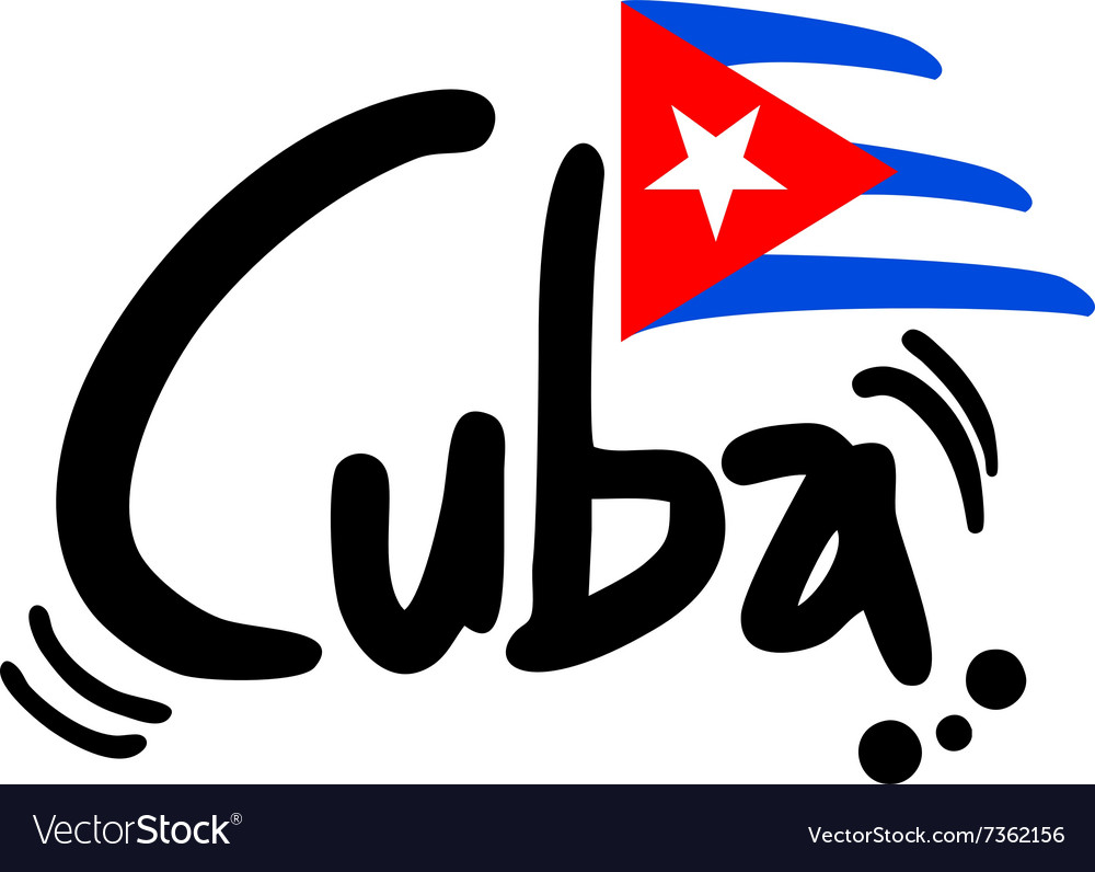 Cuba symbol Royalty Free Vector Image - VectorStock