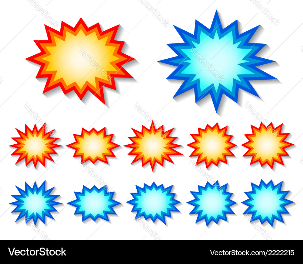Starburst Royalty Free Vector Image - VectorStock