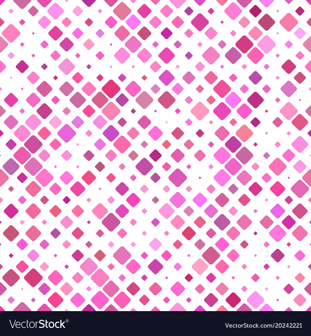 Abstract diagonal square pattern background Vector Image