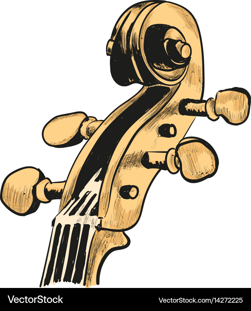 Violin Royalty Free Vector Image - VectorStock