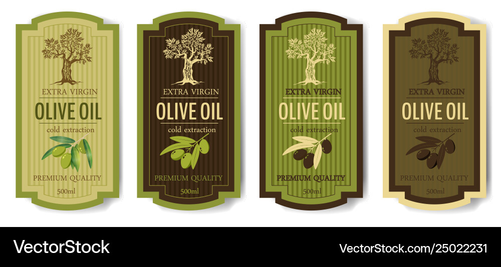 Set elegant labels collection for premium Vector Image