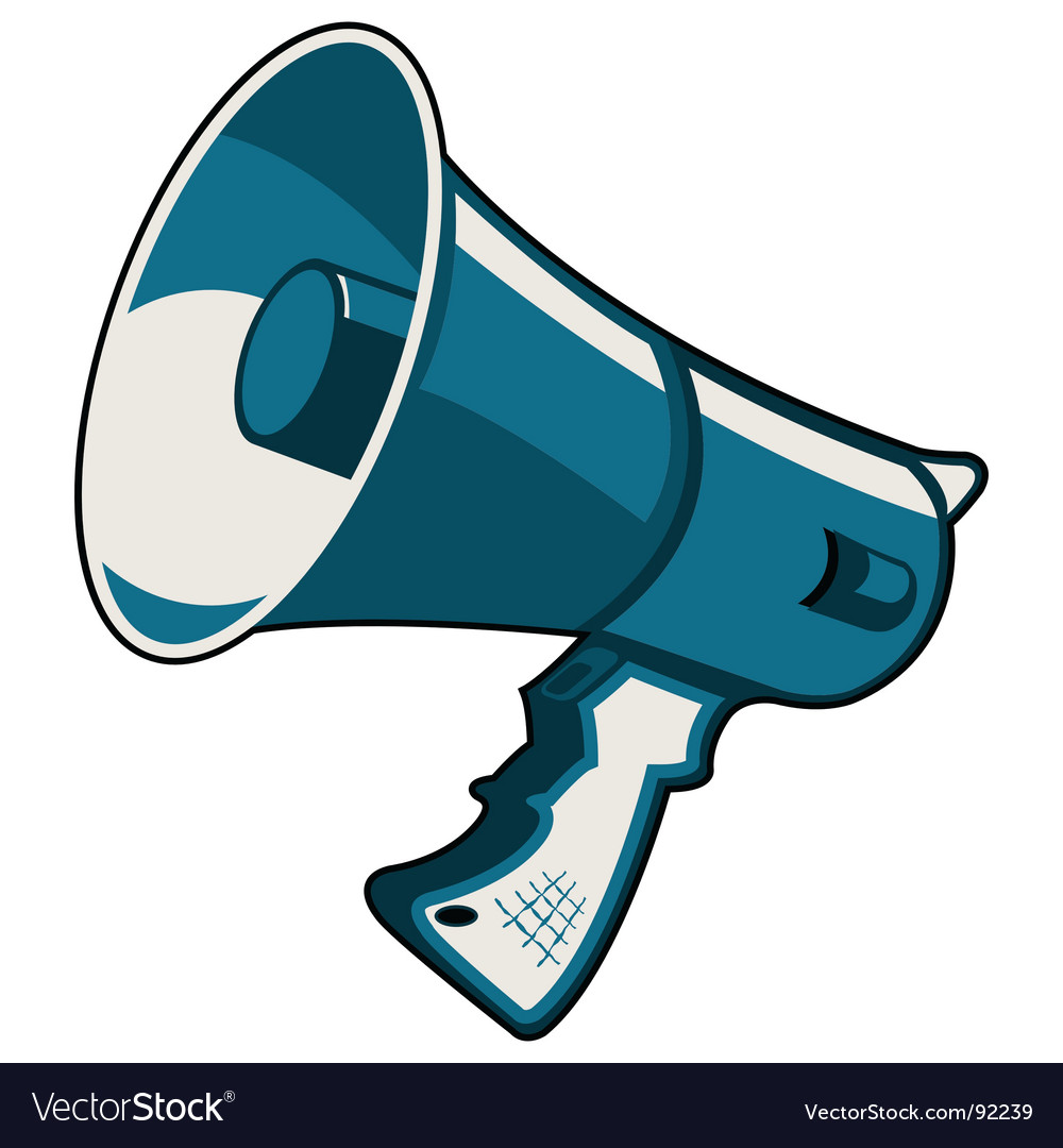 Megaphone Royalty Free Vector Image - VectorStock