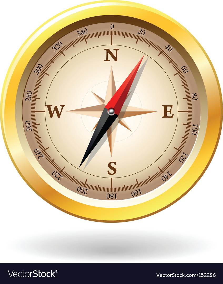Compass Royalty Free Vector Image - VectorStock