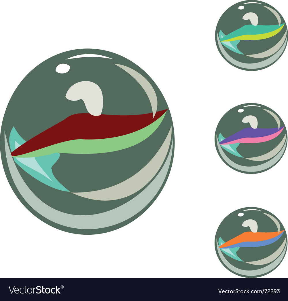 Marbles Royalty Free Vector Image - VectorStock