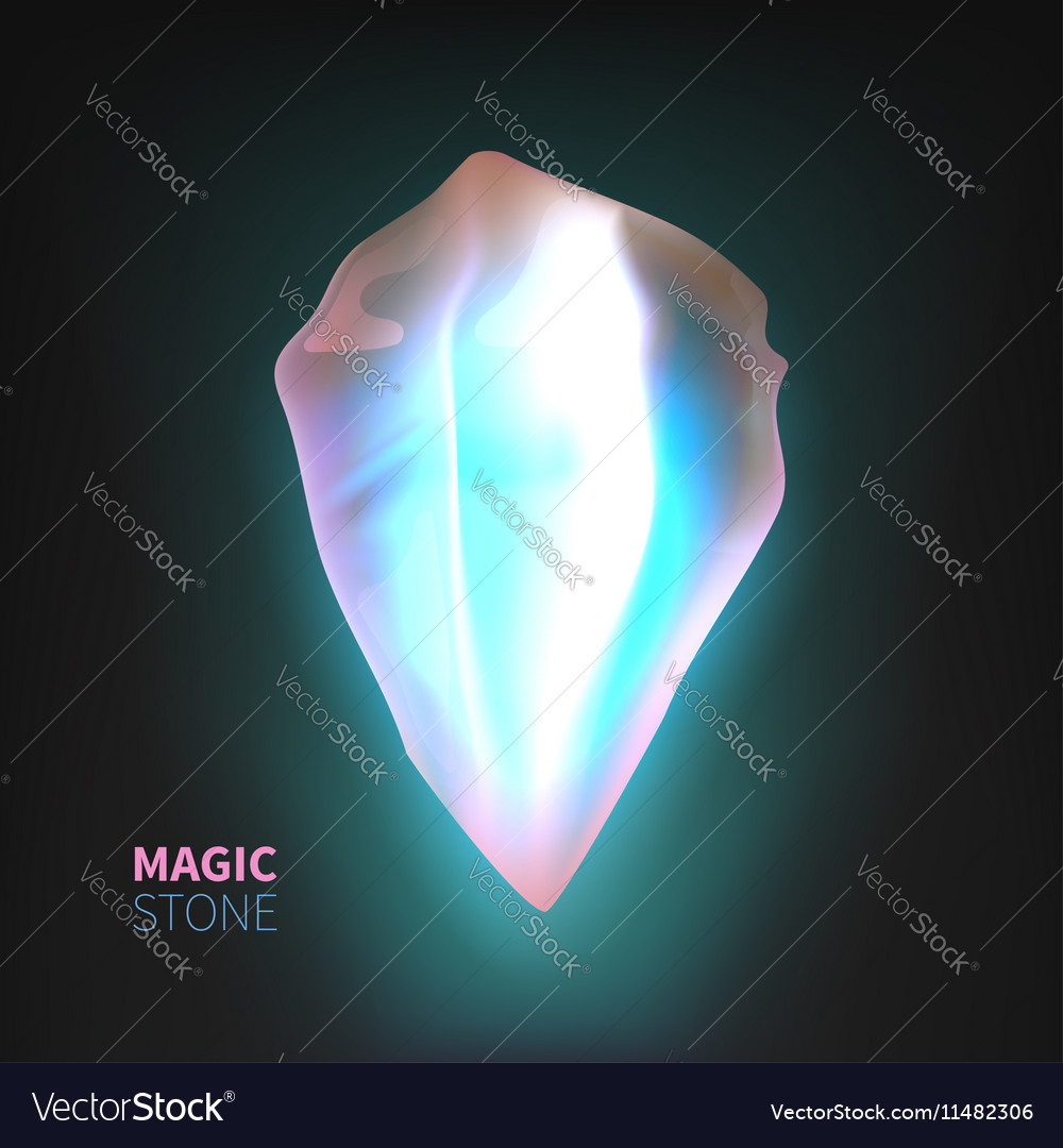 Magic Stone Royalty Free Vector Image - VectorStock