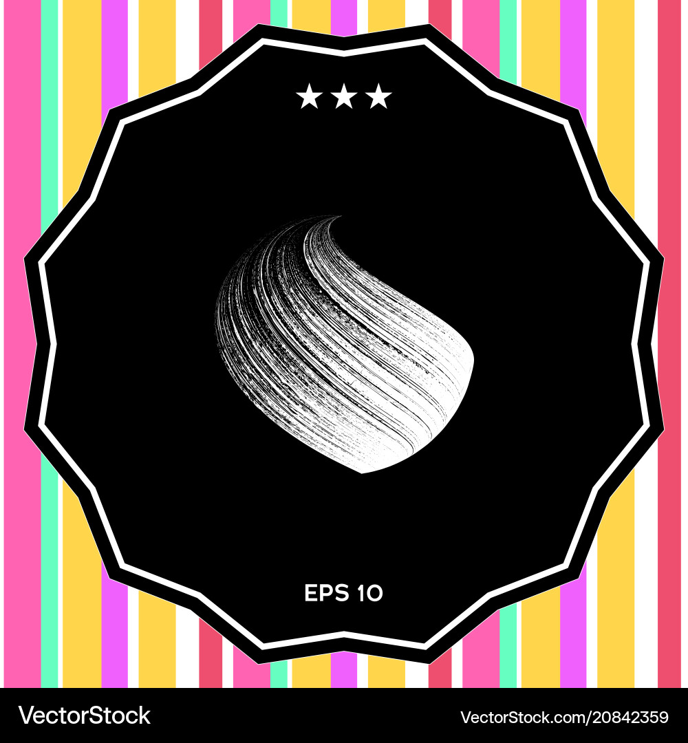 Earth logo design with texture Royalty Free Vector Image