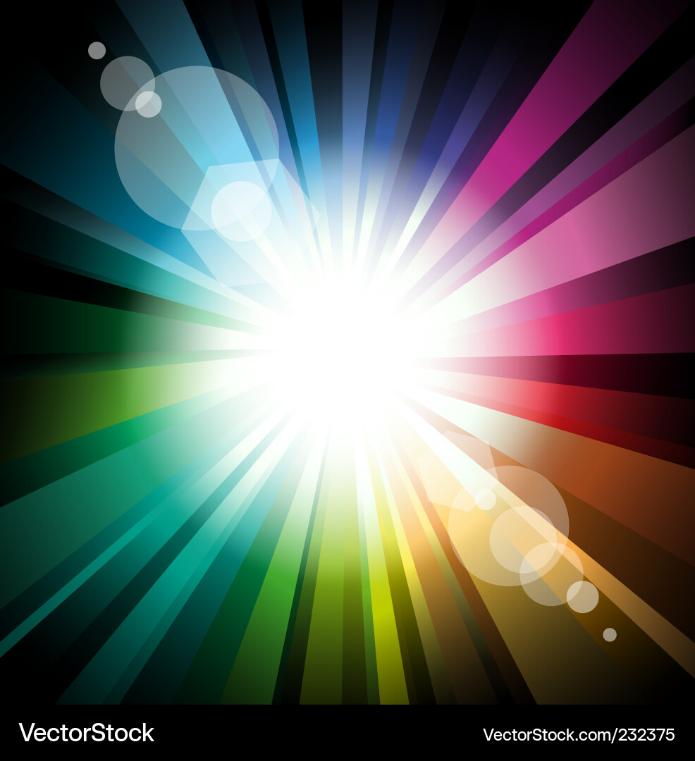 Radiant background Royalty Free Vector Image - VectorStock