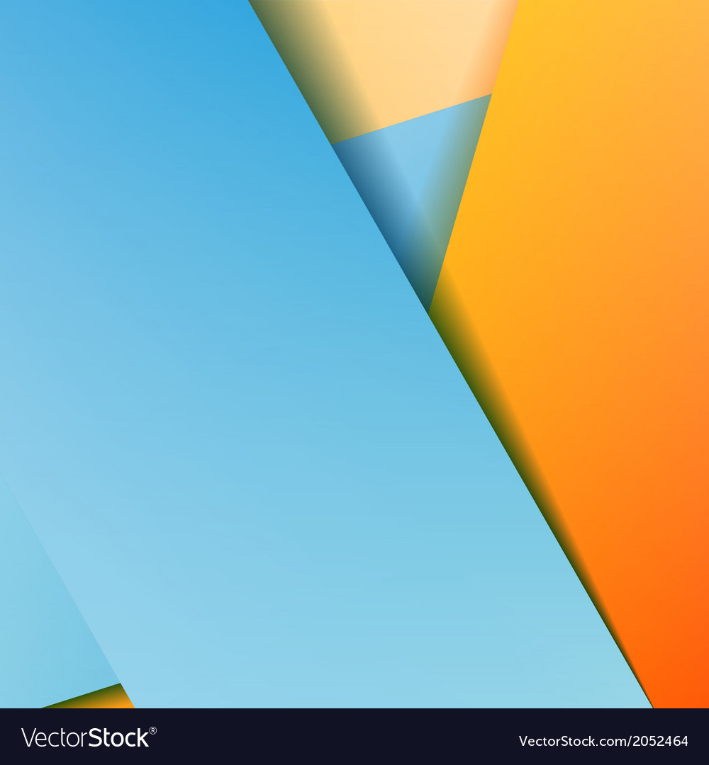 Background with blue paper Royalty Free Vector Image