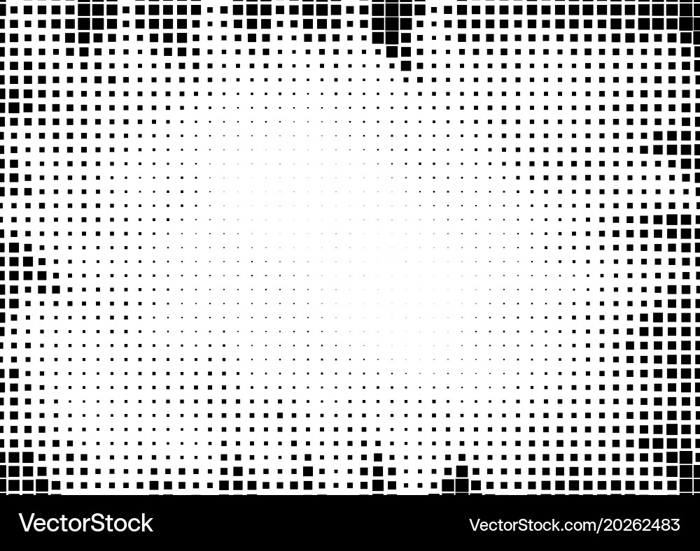 Halftone dotted background in pop art style Vector Image