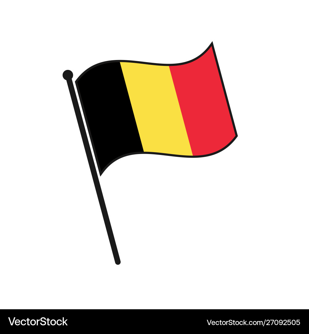 Simple flag icon Royalty Free Vector Image - VectorStock