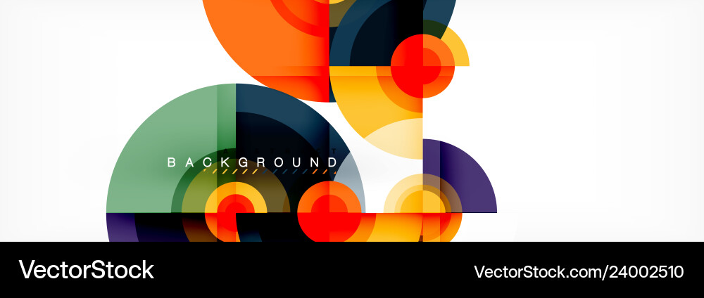 Abstract background circle design Royalty Free Vector Image