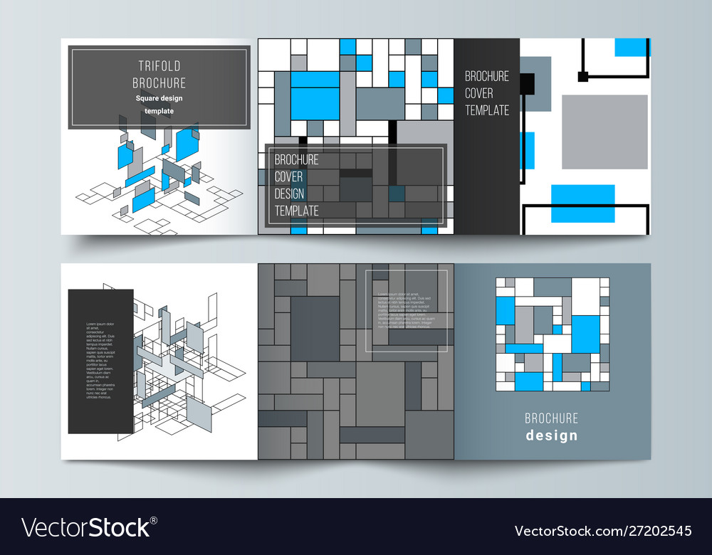 Minimal editable layout square Royalty Free Vector Image