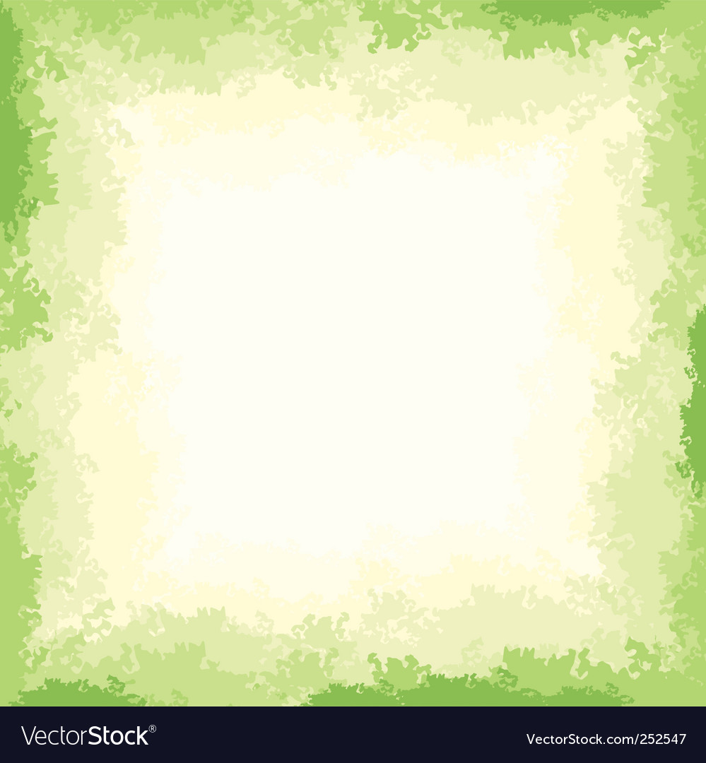 Nature border Royalty Free Vector Image - VectorStock