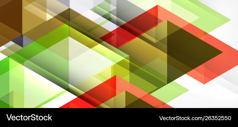 Abstract concept triangle graphic element Vector Image