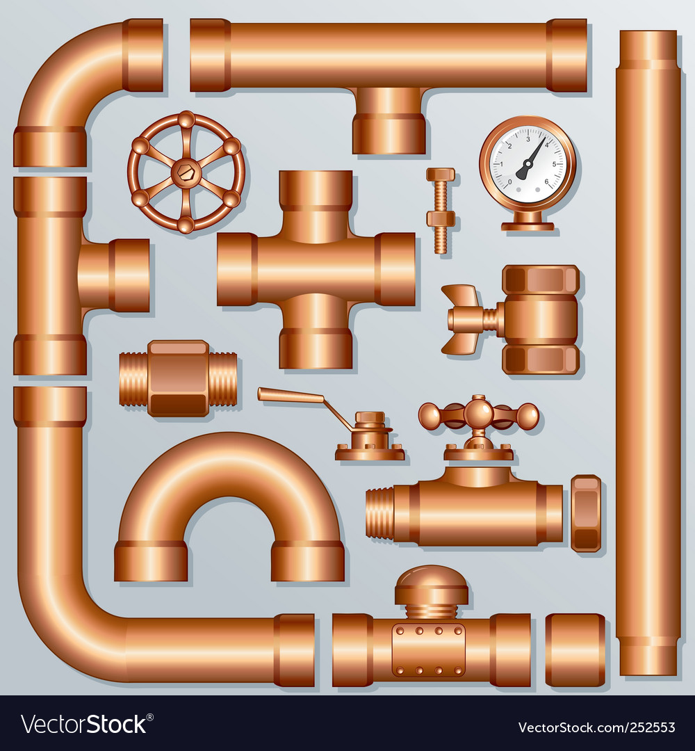 Pipes Royalty Free Vector Image - VectorStock