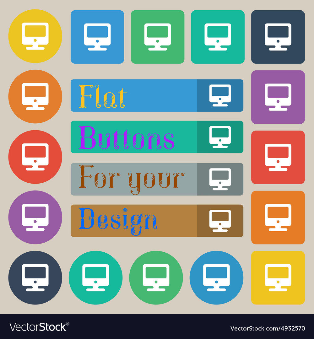 Monitor Royalty Free Vector Image - VectorStock