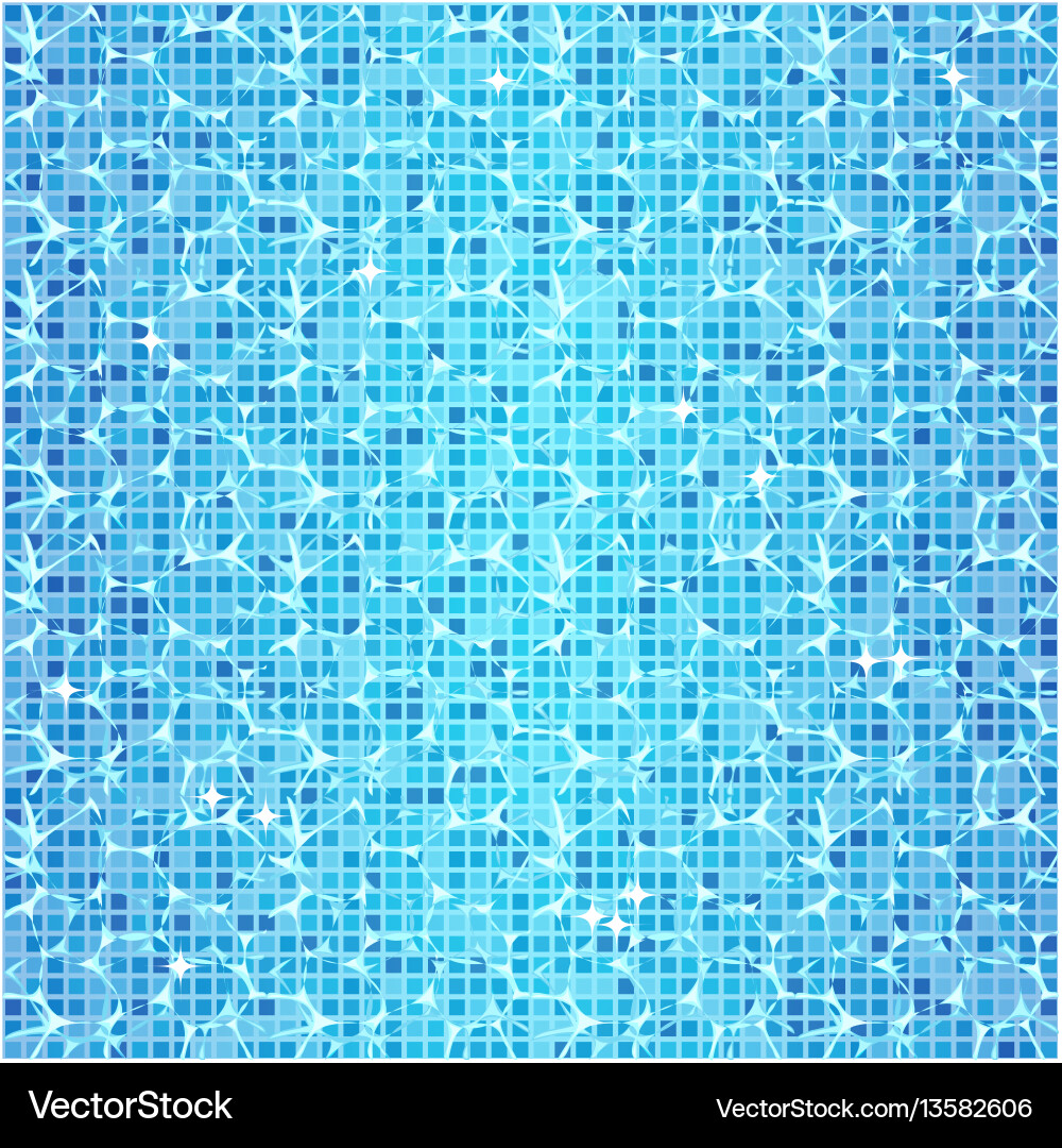 Textured pool background Royalty Free Vector Image