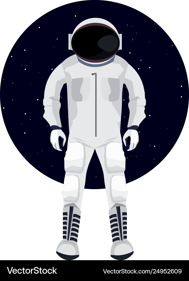 Astronaut astronomy space Royalty Free Vector Image