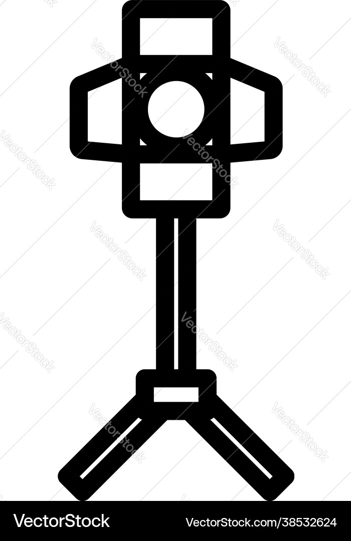 Icon curtain light Royalty Free Vector Image - VectorStock