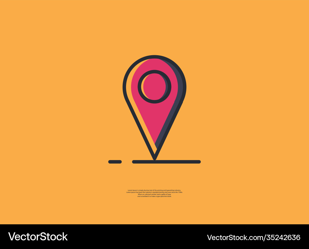 Place Royalty Free Vector Image - VectorStock