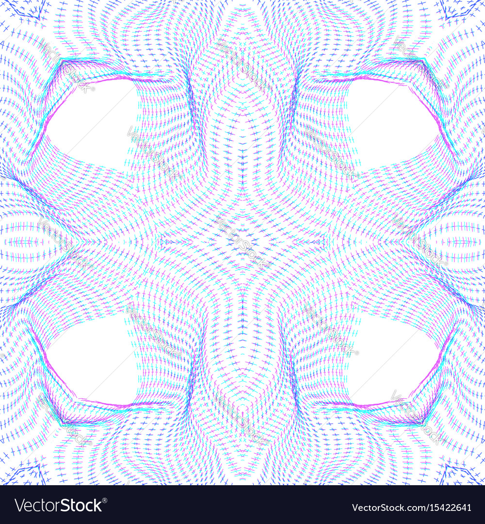 Warped parametric surface shape pattern Royalty Free Vector