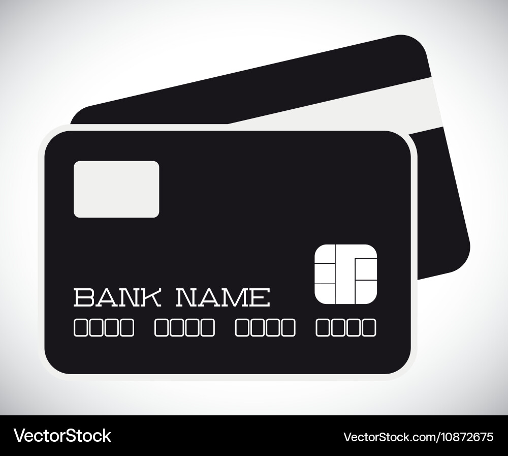 Payment with credit card design Royalty Free Vector Image