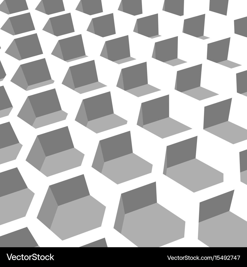 Abstract honeycomb background Royalty Free Vector Image