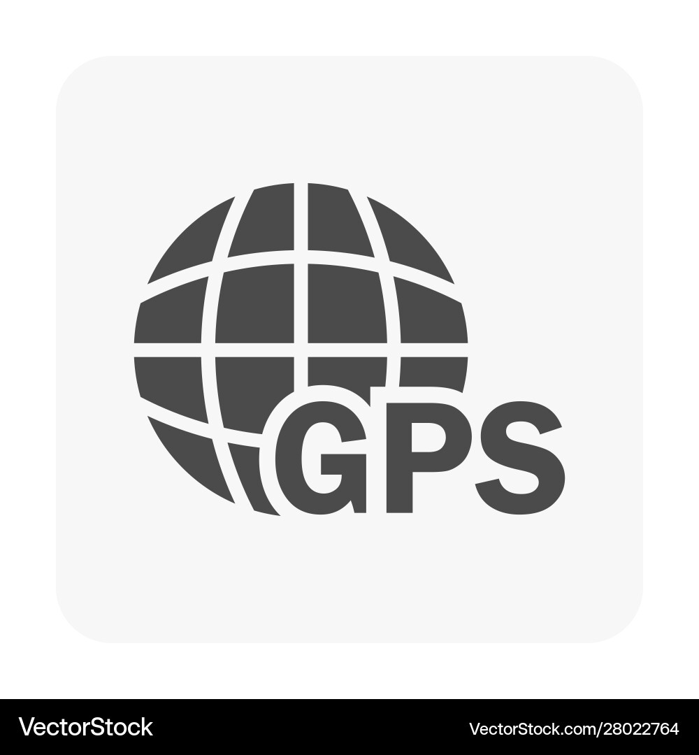 Car gps icon Royalty Free Vector Image - VectorStock