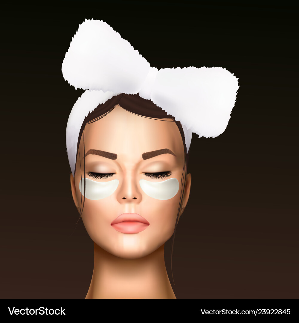 A realistic face of young Royalty Free Vector Image