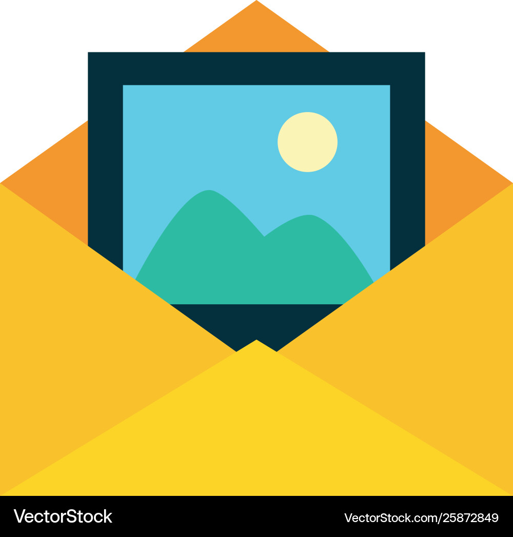Send email related Royalty Free Vector Image - VectorStock