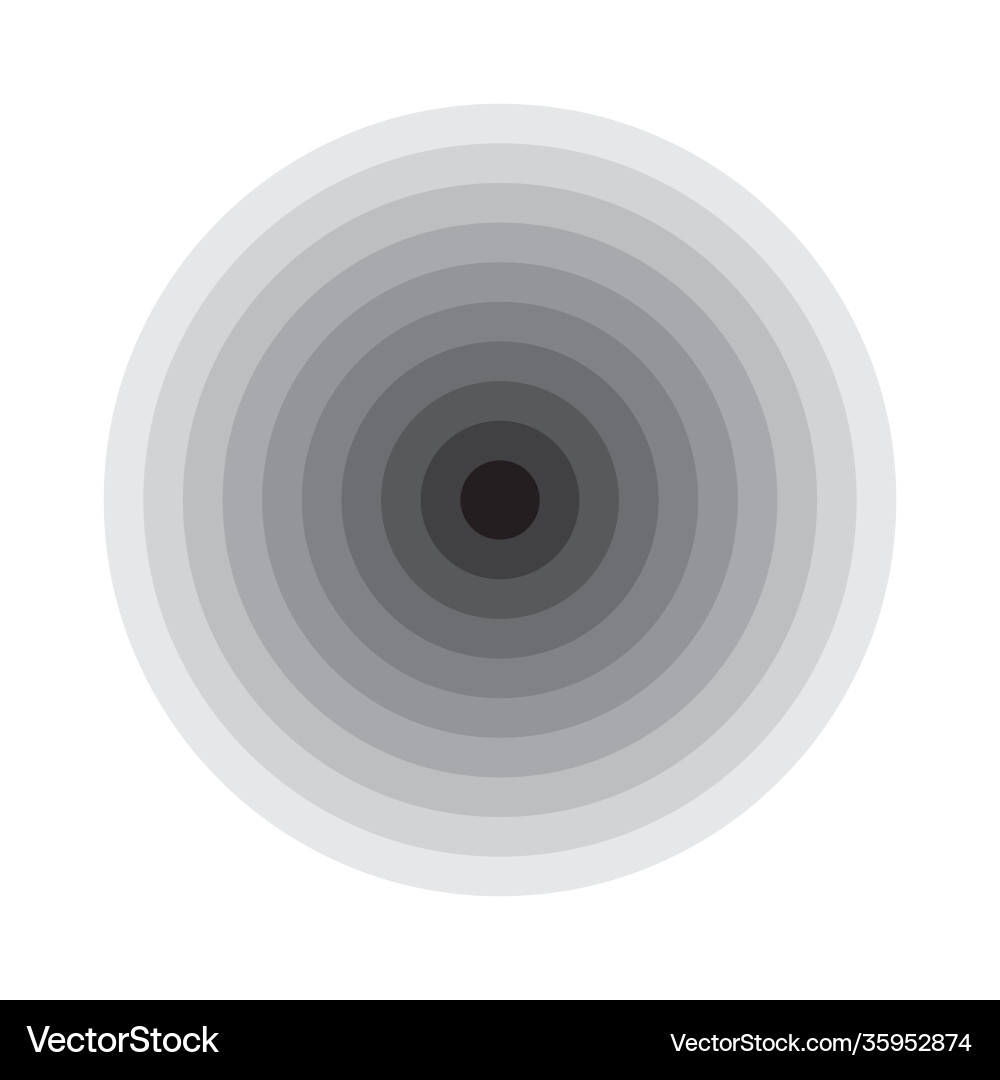 Minimal abstract shape isolated geometric object Vector Image