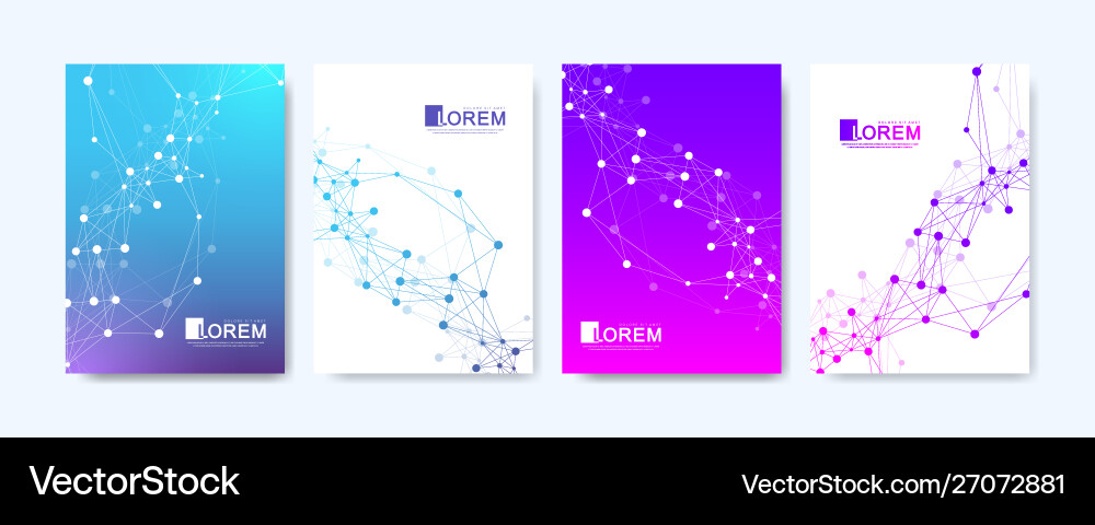 Modern template for brochure leaflet Royalty Free Vector