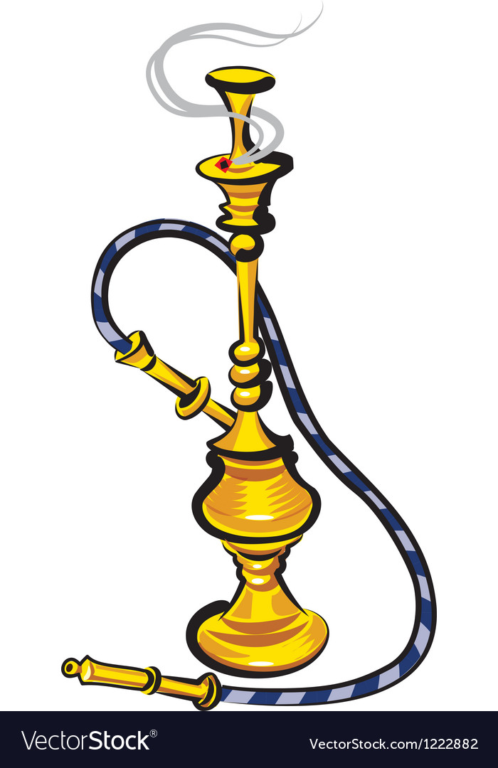 Hookah Royalty Free Vector Image - VectorStock