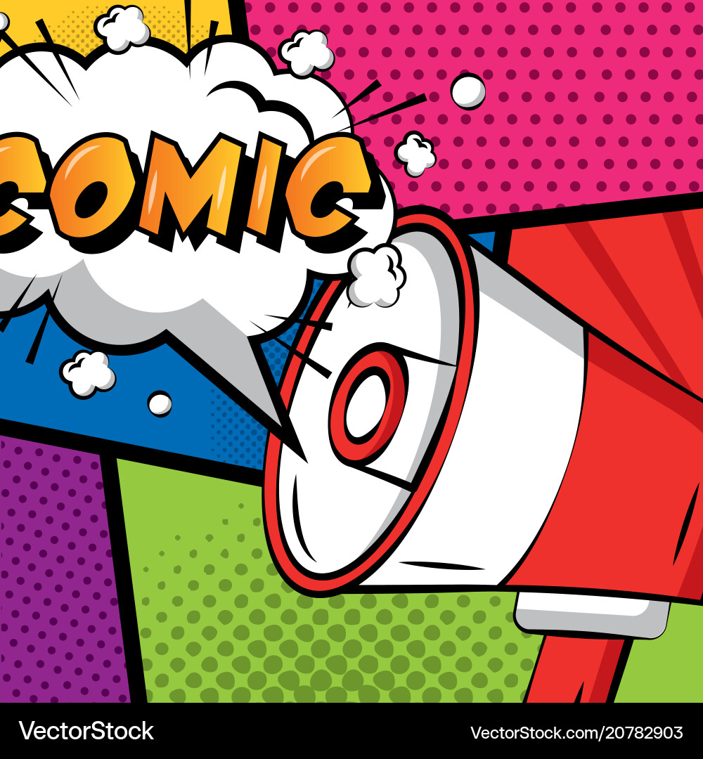 Pop art comic Royalty Free Vector Image - VectorStock