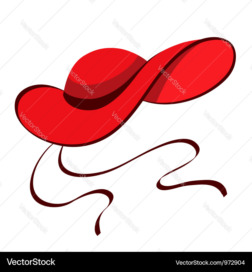 Red hat Royalty Free Vector Image - VectorStock