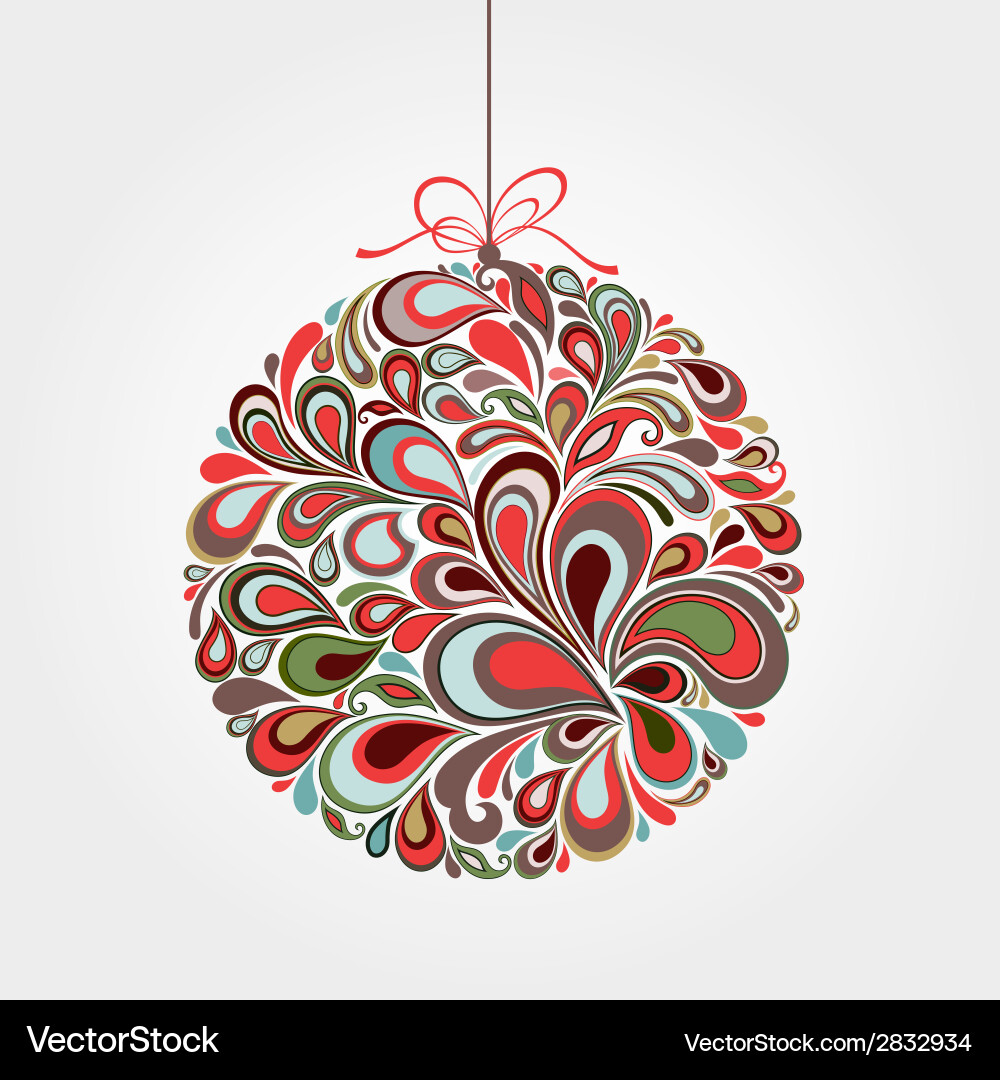 Floral and decorative background Royalty Free Vector Image