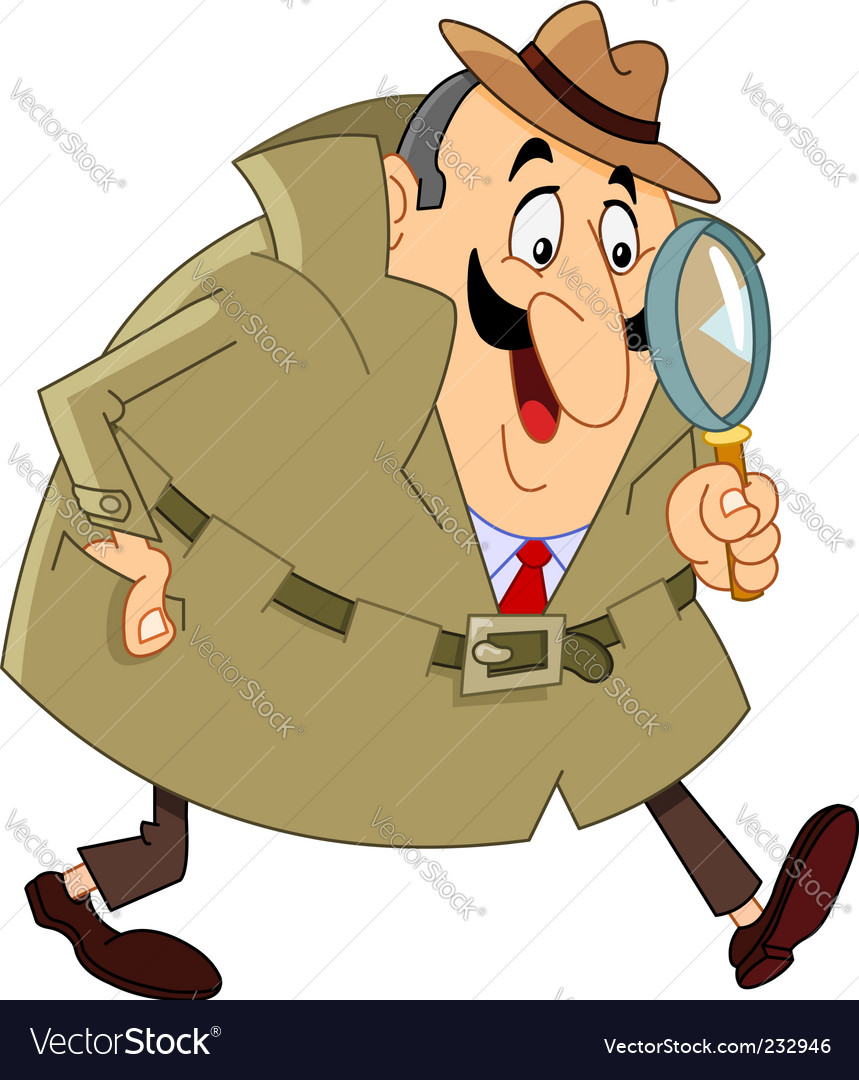 Detective Royalty Free Vector Image - VectorStock