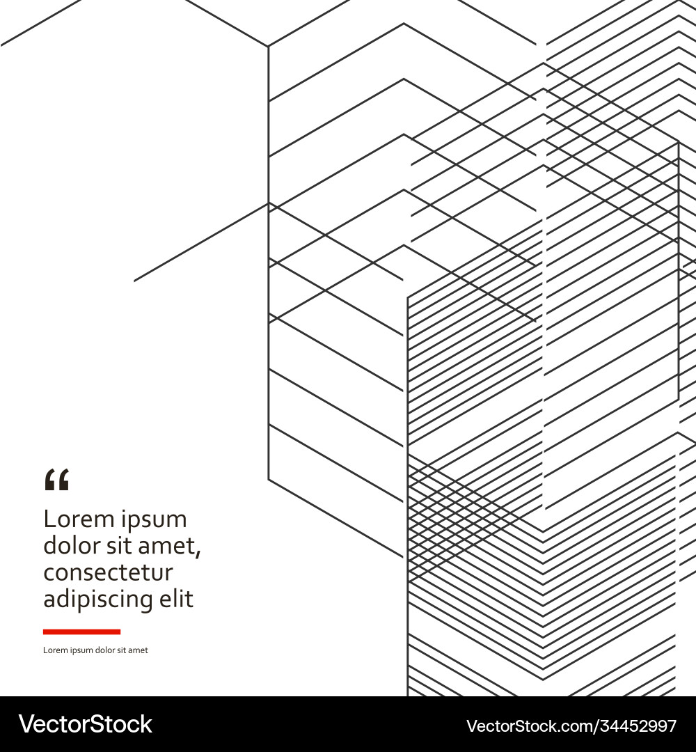 Modern seamless geometry pattern hexagon Vector Image